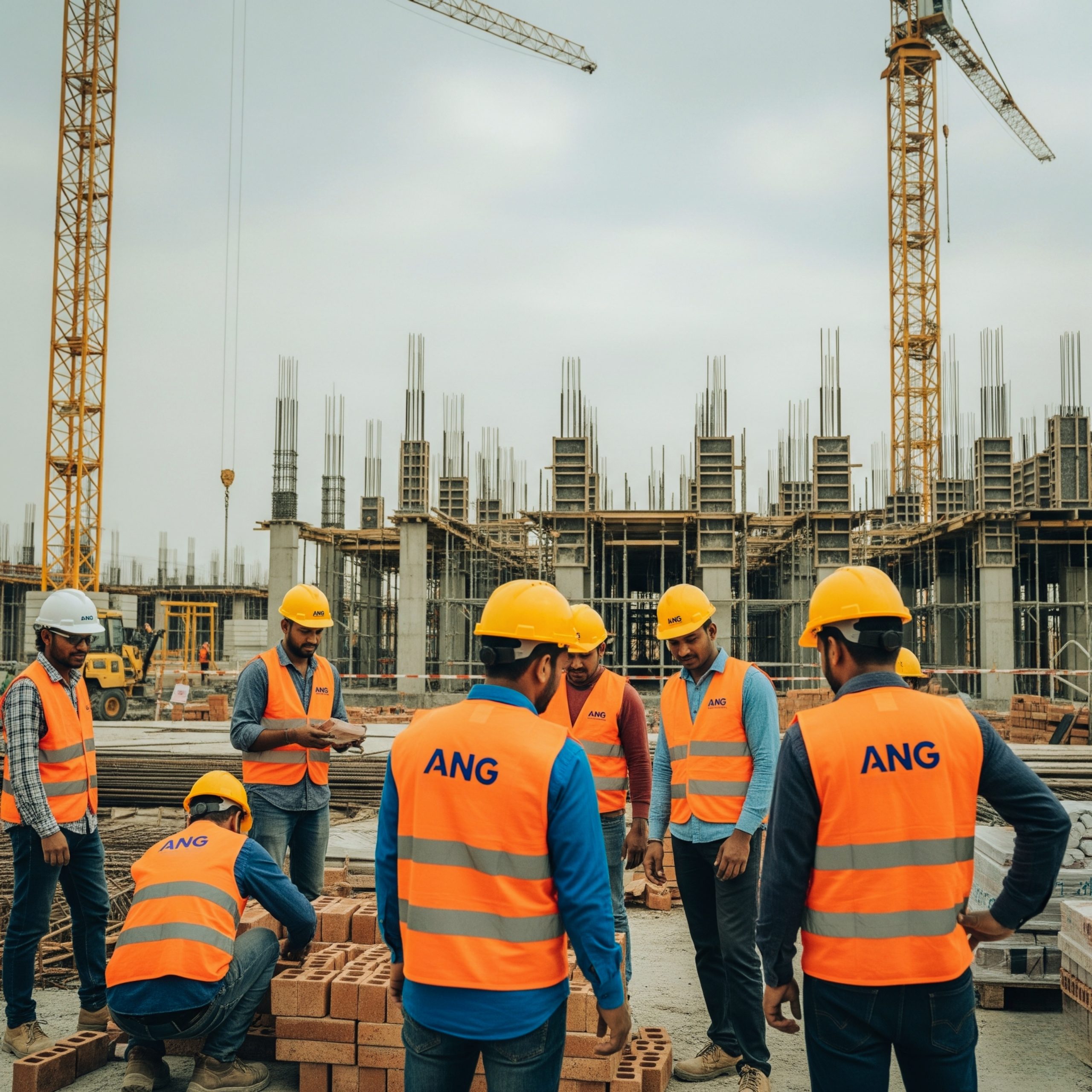 ANG Manpower - India's Best Construction Manpower Provider.